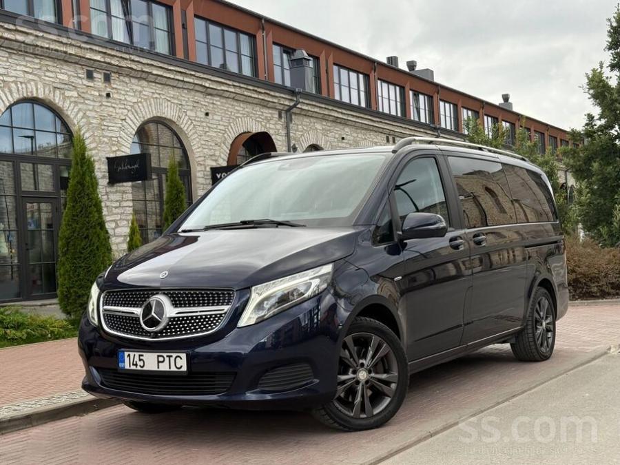 Zils Mercedes-Benz V 250 2017 Tallina, ar dzinēja tilpumu 2.10 L un nobraukumu 247 tūkst. km par 29900 €, foto 5 vietnē AUTOMOTO.COM.LV