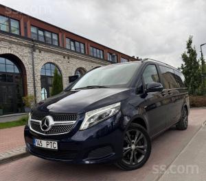 Zils Mercedes-Benz V 250 2017 Tallina, ar dzinēja tilpumu 2.10 L un nobraukumu 247 tūkst. km par 29900 €, foto 6 vietnē AUTOMOTO.COM.LV
