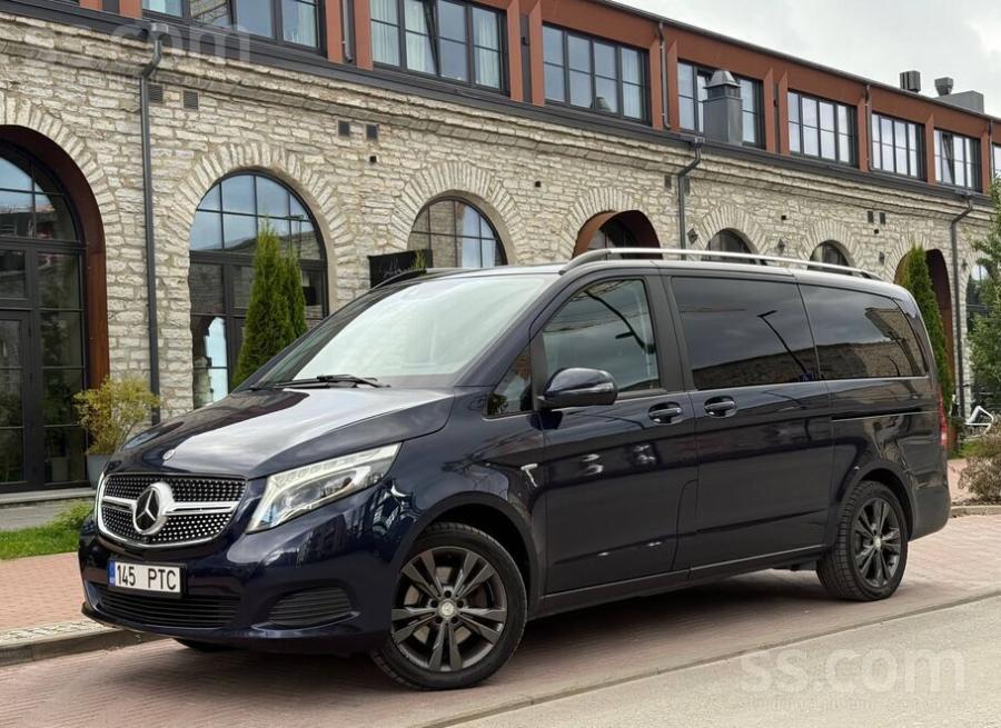 Zils Mercedes-Benz V 250 2017 Tallina, ar dzinēja tilpumu 2.10 L un nobraukumu 247 tūkst. km par 29900 €, foto 7 vietnē AUTOMOTO.COM.LV