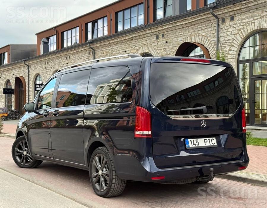 Zils Mercedes-Benz V 250 2017 Tallina, ar dzinēja tilpumu 2.10 L un nobraukumu 247 tūkst. km par 29900 €, foto 10 vietnē AUTOMOTO.COM.LV