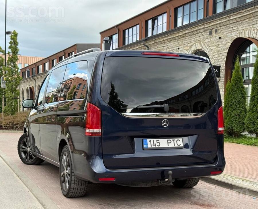 Zils Mercedes-Benz V 250 2017 Tallina, ar dzinēja tilpumu 2.10 L un nobraukumu 247 tūkst. km par 29900 €, foto 11 vietnē AUTOMOTO.COM.LV