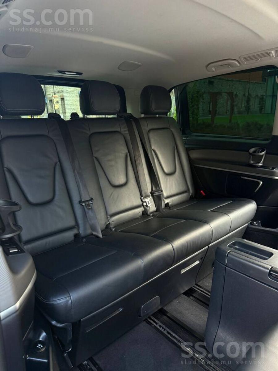 Zils Mercedes-Benz V 250 2017 Tallina, ar dzinēja tilpumu 2.10 L un nobraukumu 247 tūkst. km par 29900 €, foto 21 vietnē AUTOMOTO.COM.LV
