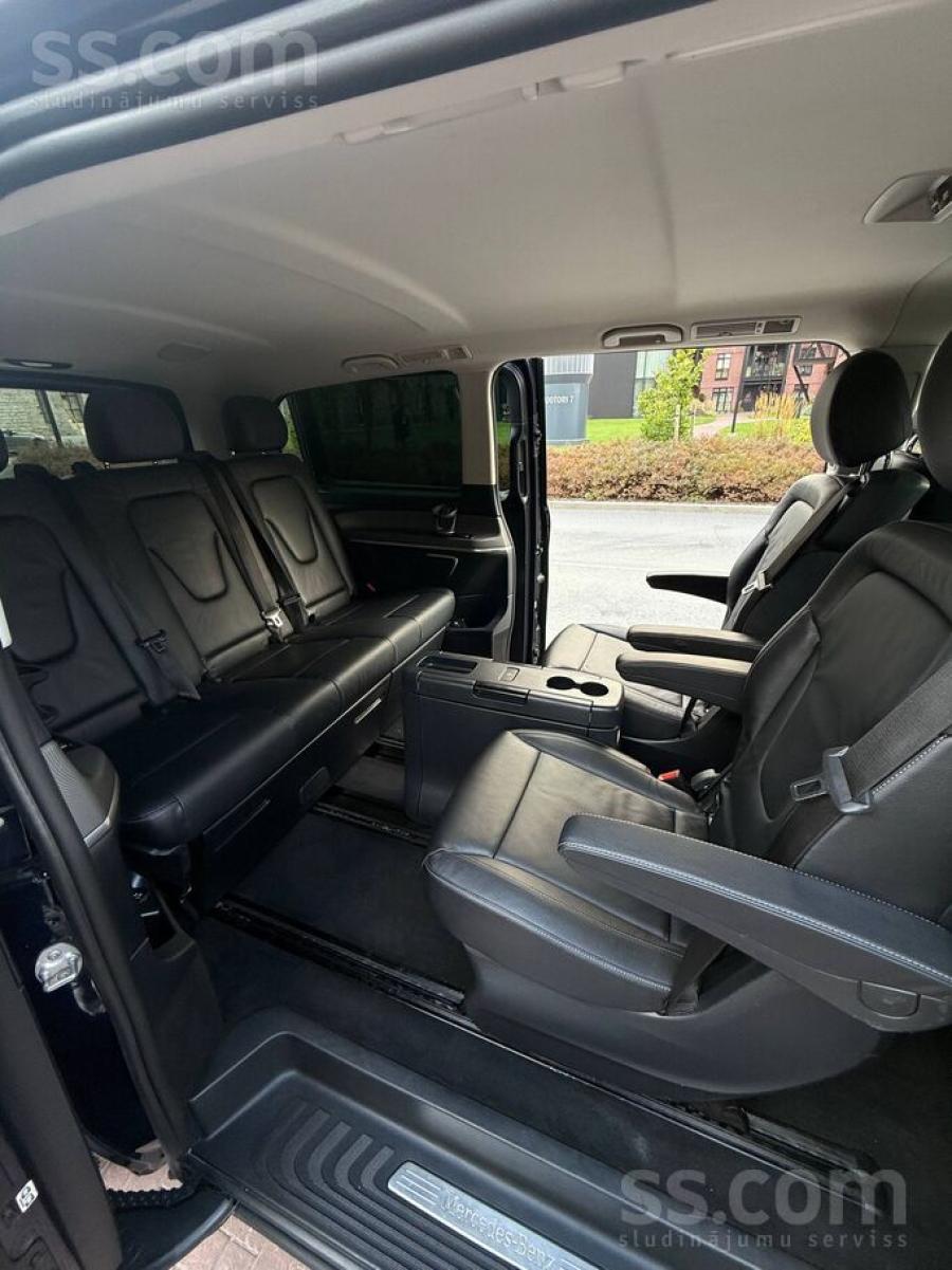 Zils Mercedes-Benz V 250 2017 Tallina, ar dzinēja tilpumu 2.10 L un nobraukumu 247 tūkst. km par 29900 €, foto 24 vietnē AUTOMOTO.COM.LV