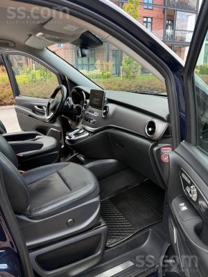 Zils Mercedes-Benz V 250 2017 Tallina, ar dzinēja tilpumu 2.10 L un nobraukumu 247 tūkst. km par 29900 €, foto 31 vietnē AUTOMOTO.COM.LV