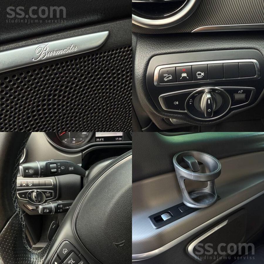 Zils Mercedes-Benz V 250 2017 Tallina, ar dzinēja tilpumu 2.10 L un nobraukumu 247 tūkst. km par 29900 €, foto 33 vietnē AUTOMOTO.COM.LV