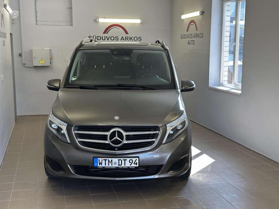 Brown Mercedes-Benz V 250 2014 in Marijampole, with an engine capacity of 2.14 L and mileage of 261 thousand km for 26700 €, photo 1 on AUTOMOTO.COM.LV