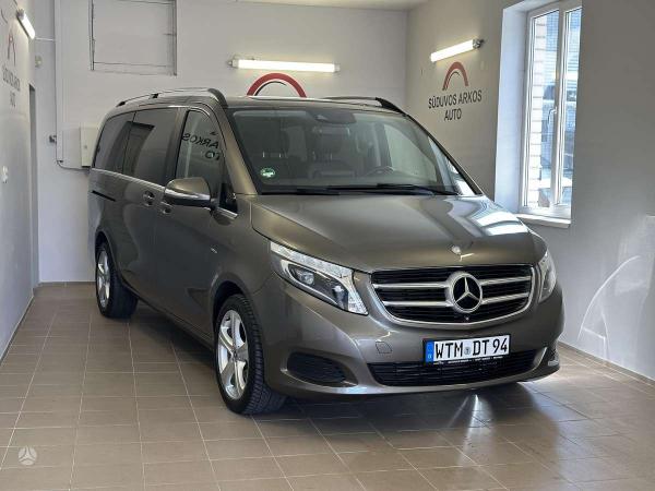 Brown Mercedes-Benz V 250 2014 in Marijampole, with an engine capacity of 2.14 L and mileage of 261 thousand km for 26700 €, photo 3 on AUTOMOTO.COM.LV