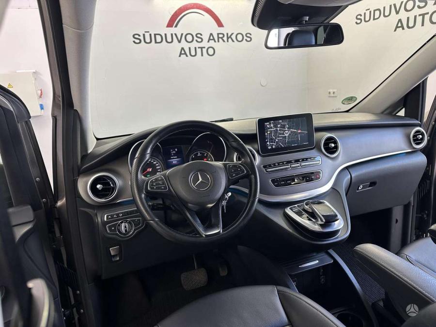 Brown Mercedes-Benz V 250 2014 in Marijampole, with an engine capacity of 2.14 L and mileage of 261 thousand km for 26700 €, photo 10 on AUTOMOTO.COM.LV