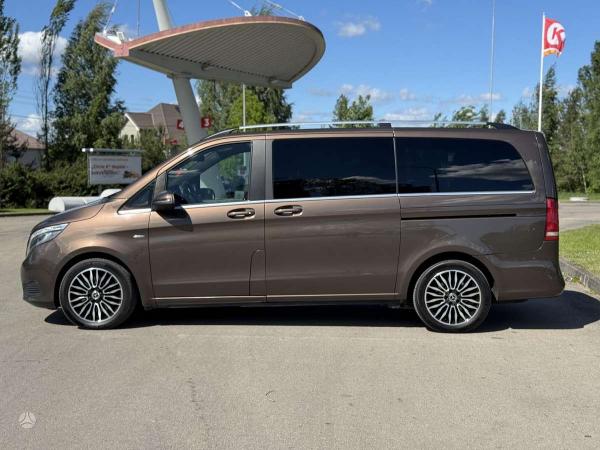 Brūns Mercedes-Benz V 250 2015 Tauragė, ar dzinēja tilpumu 2.14 L un nobraukumu 279 tūkst. km par 27300 €, foto 6 vietnē AUTOMOTO.COM.LV
