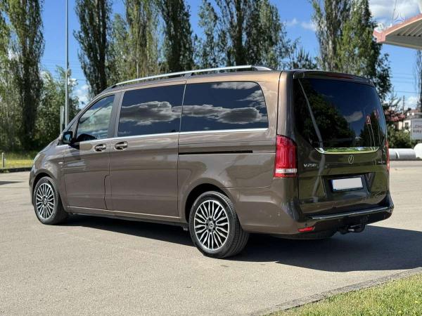 Brūns Mercedes-Benz V 250 2015 Tauragė, ar dzinēja tilpumu 2.14 L un nobraukumu 279 tūkst. km par 27300 €, foto 7 vietnē AUTOMOTO.COM.LV