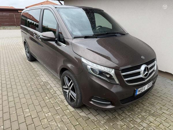 Brūns Mercedes-Benz V 250 2018 Klaipėda, ar dzinēja tilpumu 2.14 L un nobraukumu 357 tūkst. km par 28900 €, foto 1 vietnē AUTOMOTO.COM.LV