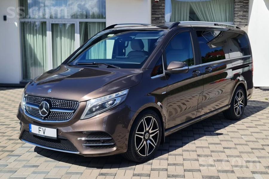 Brūns Mercedes-Benz V 250 2014 Rīga, ar dzinēja tilpumu 2.50 L un nobraukumu 310 tūkst. km par 27500 €, foto 1 vietnē AUTOMOTO.COM.LV
