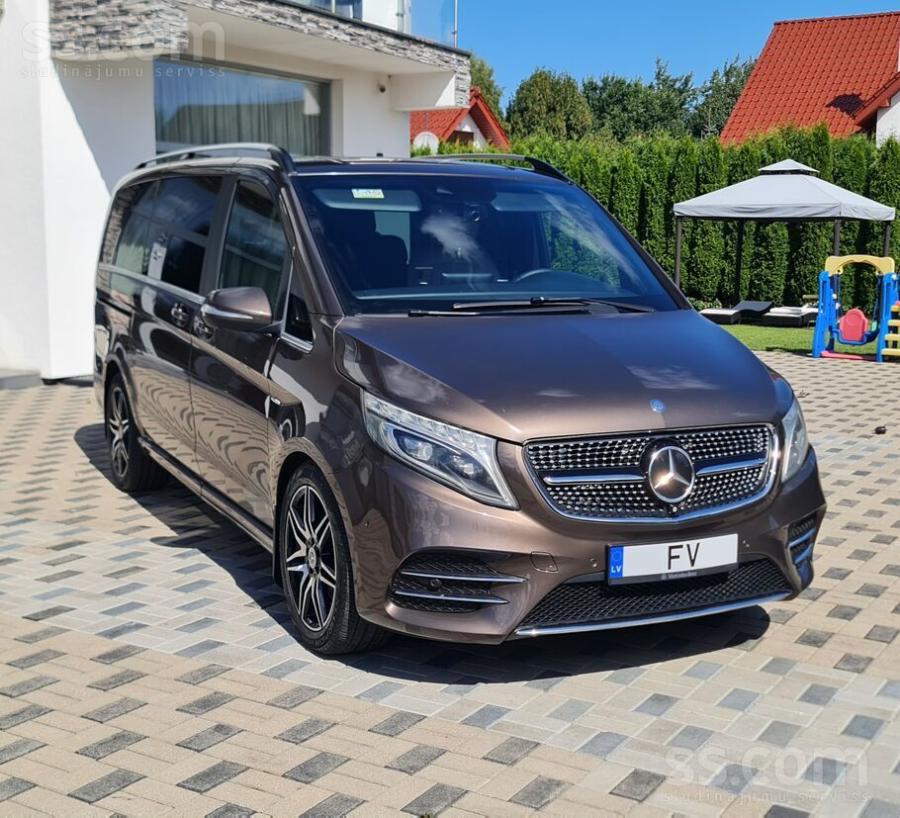 Brūns Mercedes-Benz V 250 2014 Rīga, ar dzinēja tilpumu 2.50 L un nobraukumu 310 tūkst. km par 27500 €, foto 3 vietnē AUTOMOTO.COM.LV