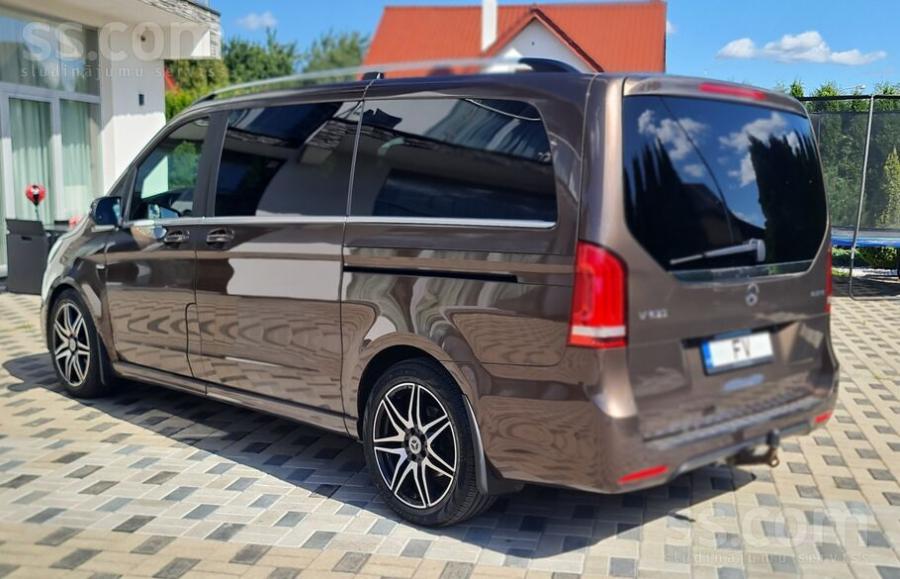 Brūns Mercedes-Benz V 250 2014 Rīga, ar dzinēja tilpumu 2.50 L un nobraukumu 310 tūkst. km par 27500 €, foto 8 vietnē AUTOMOTO.COM.LV