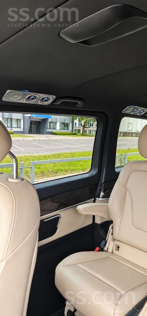 Mercedes-Benz V 250 2014 in Riga on AUTOMOTO.COM.LV Brown Mercedes-Benz V 250 2014 in Riga, with an engine capacity of 2.50 L and mileage of 310 thousand km for 27500 €, photo 11 on AUTOMOTO.COM.LV