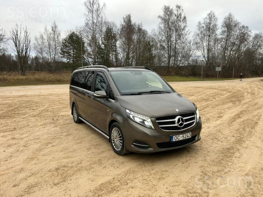 Brūns Mercedes-Benz V 250 2015 Rīga, ar dzinēja tilpumu 2.20 L un nobraukumu 179 tūkst. km par 26900 €, foto 4 vietnē AUTOMOTO.COM.LV