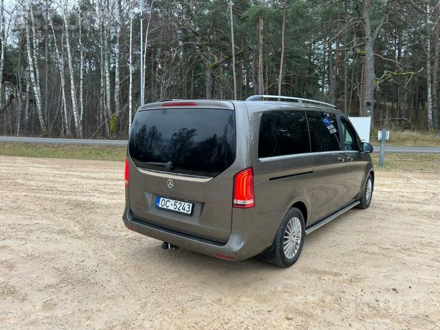 Brūns Mercedes-Benz V 250 2015 Rīga, ar dzinēja tilpumu 2.20 L un nobraukumu 179 tūkst. km par 26900 €, foto 6 vietnē AUTOMOTO.COM.LV