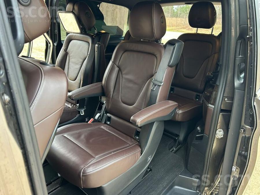 Brūns Mercedes-Benz V 250 2015 Rīga, ar dzinēja tilpumu 2.20 L un nobraukumu 179 tūkst. km par 26900 €, foto 13 vietnē AUTOMOTO.COM.LV