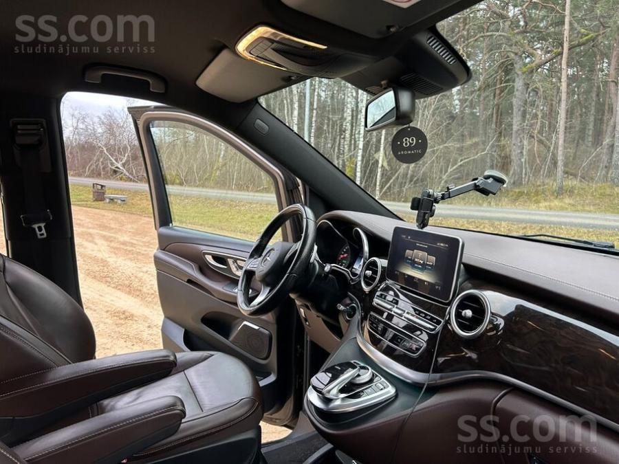 Brūns Mercedes-Benz V 250 2015 Rīga, ar dzinēja tilpumu 2.20 L un nobraukumu 179 tūkst. km par 26900 €, foto 21 vietnē AUTOMOTO.COM.LV