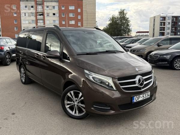 Brūns Mercedes-Benz V 250 2016 Jelgava, ar dzinēja tilpumu 2.20 L un nobraukumu 0 tūkst. km par 26500 €, foto 1 vietnē AUTOMOTO.COM.LV