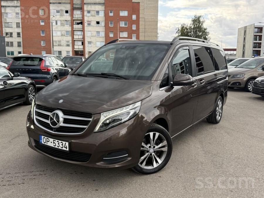 Brūns Mercedes-Benz V 250 2016 Jelgava, ar dzinēja tilpumu 2.20 L un nobraukumu 0 tūkst. km par 26500 €, foto 3 vietnē AUTOMOTO.COM.LV