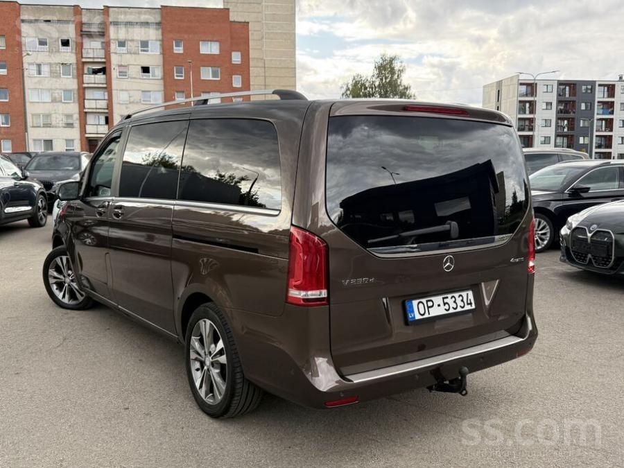 Brūns Mercedes-Benz V 250 2016 Jelgava, ar dzinēja tilpumu 2.20 L un nobraukumu 0 tūkst. km par 26500 €, foto 4 vietnē AUTOMOTO.COM.LV