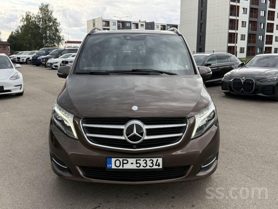 Brūns Mercedes-Benz V 250 2016 Jelgava, ar dzinēja tilpumu 2.20 L un nobraukumu 0 tūkst. km par 26500 €, foto 6 vietnē AUTOMOTO.COM.LV