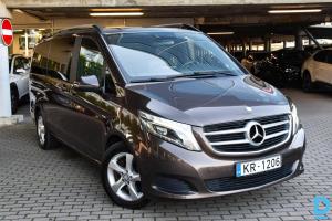 Brown Mercedes-Benz V 250 2017 in Riga, with an engine capacity of 2.20 L and mileage of 217 thousand km for 28990 €, photo 4 on AUTOMOTO.COM.LV