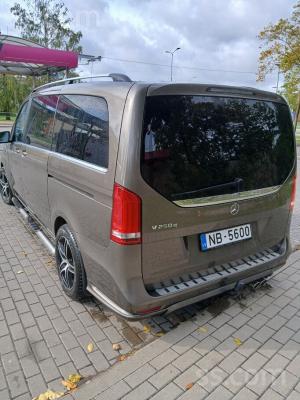 Brown Mercedes-Benz V 250 2017 in Rezekne, with an engine capacity of 2.20 L and mileage of 325 thousand km for 22500 €, photo 6 on AUTOMOTO.COM.LV