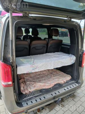 Brown Mercedes-Benz V 250 2017 in Rezekne, with an engine capacity of 2.20 L and mileage of 325 thousand km for 22500 €, photo 7 on AUTOMOTO.COM.LV