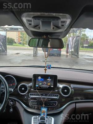 Brown Mercedes-Benz V 250 2017 in Rezekne, with an engine capacity of 2.20 L and mileage of 325 thousand km for 22500 €, photo 10 on AUTOMOTO.COM.LV