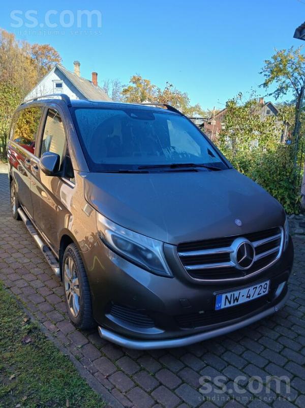 Mercedes-Benz V 250 2017 RÄzekne vietnÄ BrÅ«ns Mercedes-Benz V 250 2017 RÄzekne, ar dzinÄja tilpumu 2.20 L un nobraukumu 325 tÅ«kst. km par 21000 ā¬, foto 1 vietnÄ AUTOMOTO.COM.LV