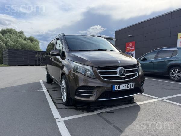 Brūns Mercedes-Benz V 250 2015 Ogre, ar dzinēja tilpumu 2.20 L un nobraukumu 313 tūkst. km par 23000 €, foto 1 vietnē AUTOMOTO.COM.LV