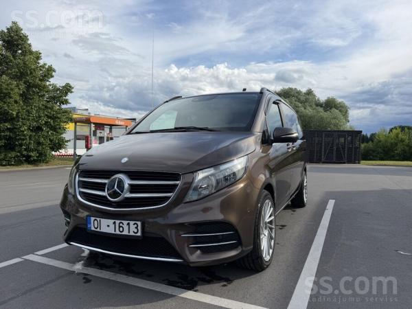 Brūns Mercedes-Benz V 250 2015 Ogre, ar dzinēja tilpumu 2.20 L un nobraukumu 313 tūkst. km par 23000 €, foto 2 vietnē AUTOMOTO.COM.LV