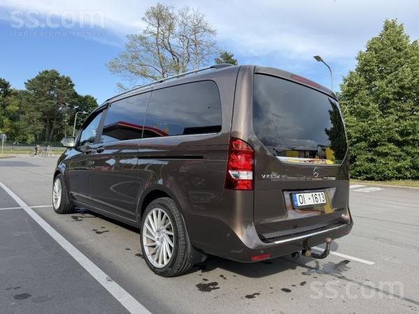 Brūns Mercedes-Benz V 250 2015 Ogre, ar dzinēja tilpumu 2.20 L un nobraukumu 313 tūkst. km par 23000 €, foto 4 vietnē AUTOMOTO.COM.LV