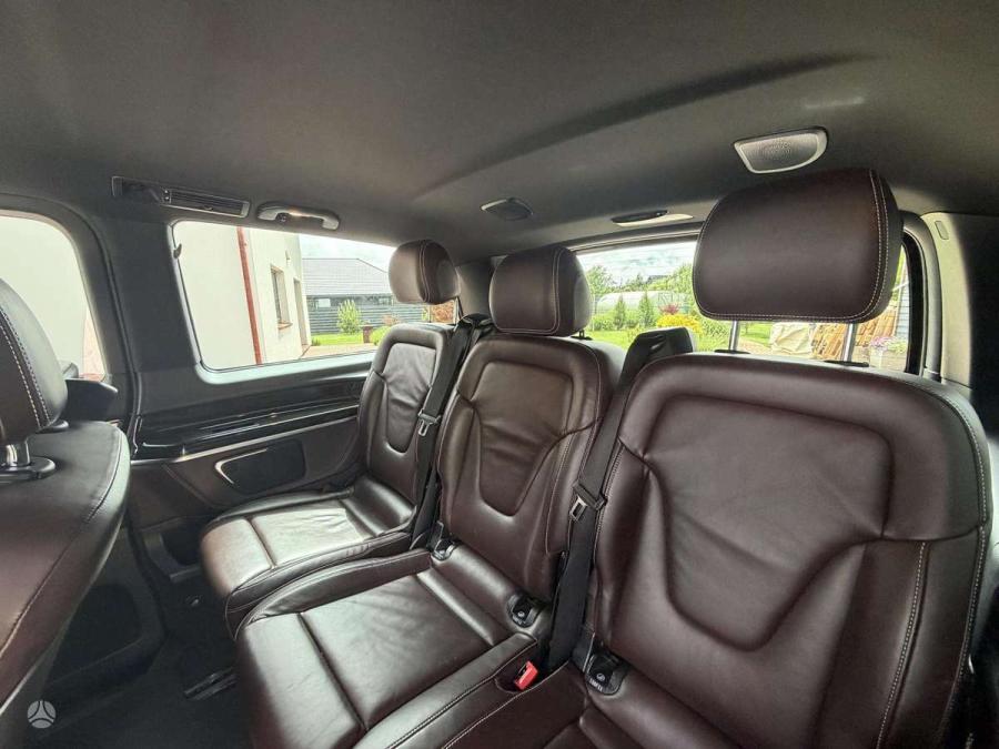 Brūns Mercedes-Benz V 250 2015 Palanga, ar dzinēja tilpumu 2.14 L un nobraukumu 275 tūkst. km par 28900 €, foto 15 vietnē AUTOMOTO.COM.LV