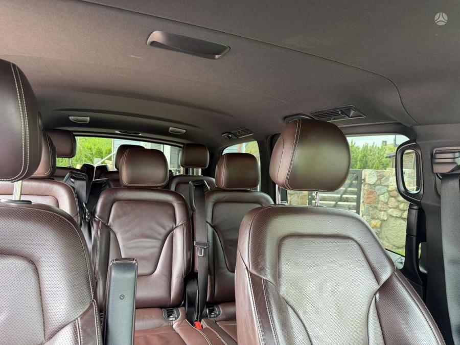 Brūns Mercedes-Benz V 250 2015 Palanga, ar dzinēja tilpumu 2.14 L un nobraukumu 275 tūkst. km par 28900 €, foto 16 vietnē AUTOMOTO.COM.LV