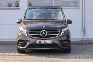 Brown Mercedes-Benz V 250 2016 in Riga, with an engine capacity of 2.10 L and mileage of 304 thousand km for 36495 €, photo 4 on AUTOMOTO.COM.LV