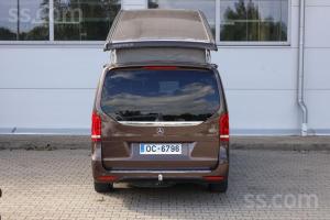 Brown Mercedes-Benz V 250 2016 in Riga, with an engine capacity of 2.10 L and mileage of 304 thousand km for 36495 €, photo 9 on AUTOMOTO.COM.LV