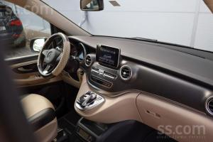 Brown Mercedes-Benz V 250 2016 in Riga, with an engine capacity of 2.10 L and mileage of 304 thousand km for 36495 €, photo 27 on AUTOMOTO.COM.LV