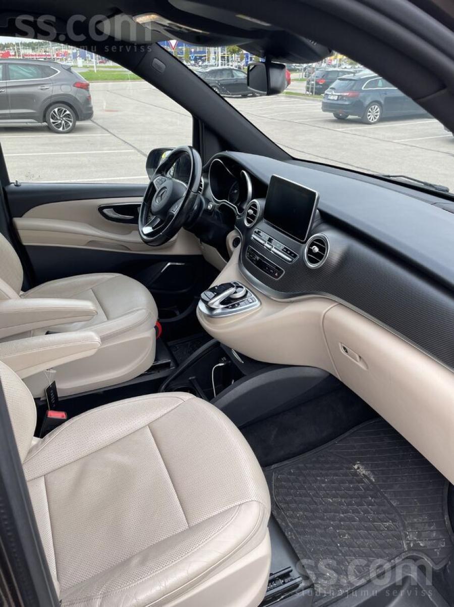 Brūns Mercedes-Benz V 250 2017 Rīga, ar dzinēja tilpumu 2.00 L un nobraukumu 237 tūkst. km par 35000 €, foto 5 vietnē AUTOMOTO.COM.LV