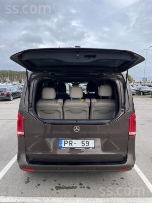 Brūns Mercedes-Benz V 250 2017 Rīga, ar dzinēja tilpumu 2.00 L un nobraukumu 237 tūkst. km par 35000 €, foto 7 vietnē AUTOMOTO.COM.LV