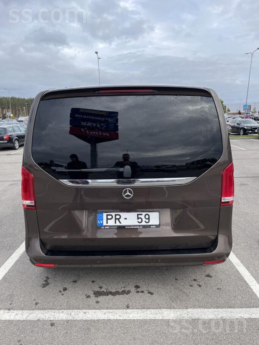 Brūns Mercedes-Benz V 250 2017 Rīga, ar dzinēja tilpumu 2.00 L un nobraukumu 237 tūkst. km par 35000 €, foto 8 vietnē AUTOMOTO.COM.LV