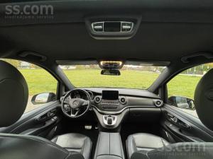Brown Mercedes-Benz V 250 2017 in Riga, with an engine capacity of 2.20 L and mileage of 226 thousand km for 38500 €, photo 9 on AUTOMOTO.COM.LV