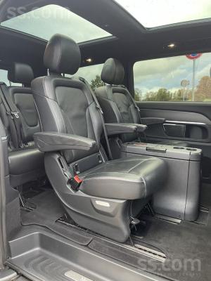 Brown Mercedes-Benz V 250 2017 in Riga, with an engine capacity of 2.20 L and mileage of 226 thousand km for 38500 €, photo 10 on AUTOMOTO.COM.LV