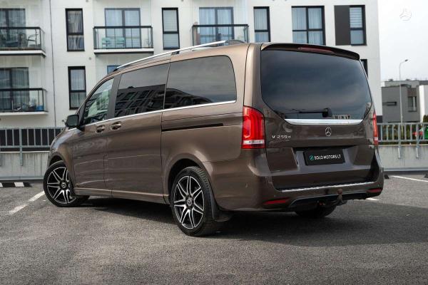 Brūns Mercedes-Benz V 250 2018 Viļņa, ar dzinēja tilpumu 2.14 L un nobraukumu 184 tūkst. km par 28950 €, foto 4 vietnē AUTOMOTO.COM.LV