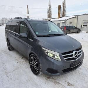 Grey Mercedes-Benz V 250 2017 in Taurage, with an engine capacity of 2.20 L and mileage of 199 thousand km for 23950 €, photo  on AUTOMOTO.COM.LV