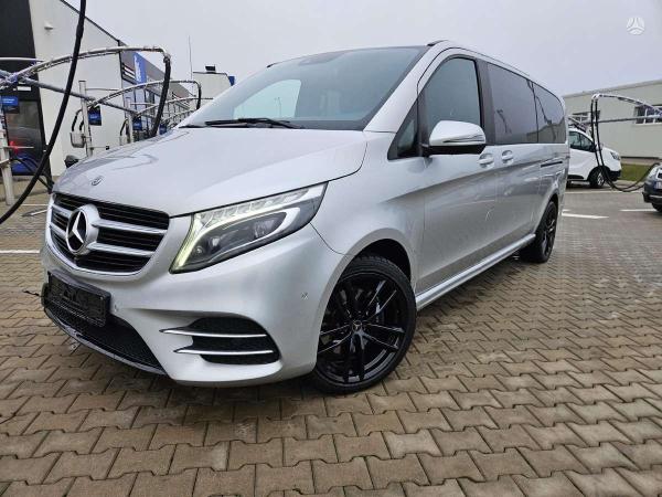 Pelēks Mercedes-Benz V 250 2018 Šauļi, ar dzinēja tilpumu 2.10 L un nobraukumu 322 tūkst. km par 29900 €, foto 1 vietnē AUTOMOTO.COM.LV