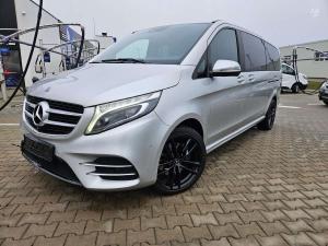Grey Mercedes-Benz V 250 2018 in Siauliai, with an engine capacity of 2.10 L and mileage of 322 thousand km for 29900 €, photo  on AUTOMOTO.COM.LV