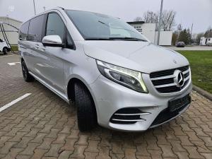 Grey Mercedes-Benz V 250 2018 in Siauliai, with an engine capacity of 2.10 L and mileage of 322 thousand km for 29900 €, photo 2 on AUTOMOTO.COM.LV